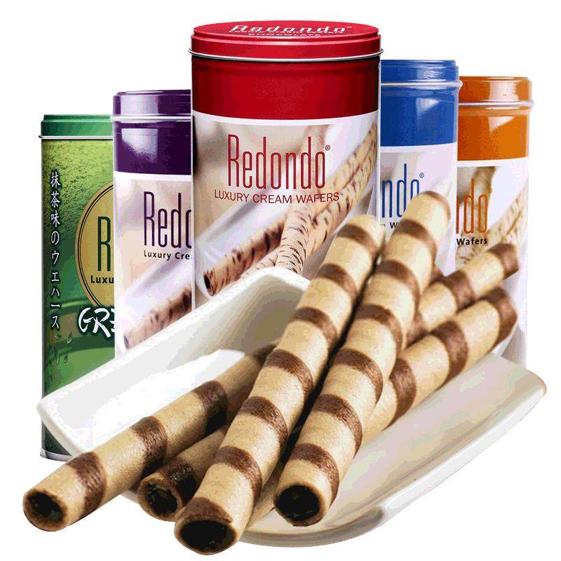 Rouleaux Wafer Redondo 300g - Assortiment de Snacks Indonésiens