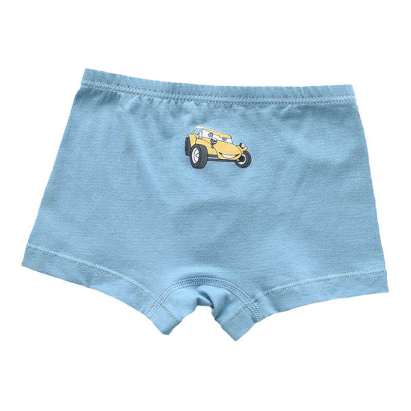 Cola Pear Katoenen Onderbroeken voor Jongens - Cartoon Print Boxer Shorts
