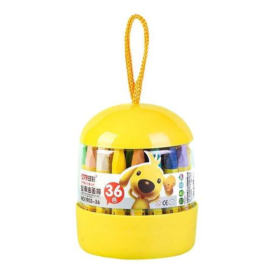 36-Color Children's Oil Painting Stick - Non-Toxic, Washable, Perfect ...