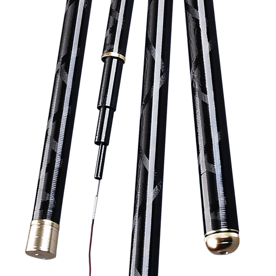 Вудка Dahe Black Stick - Ультралегкий Карбон - 5.4м/6.3м/7.2м