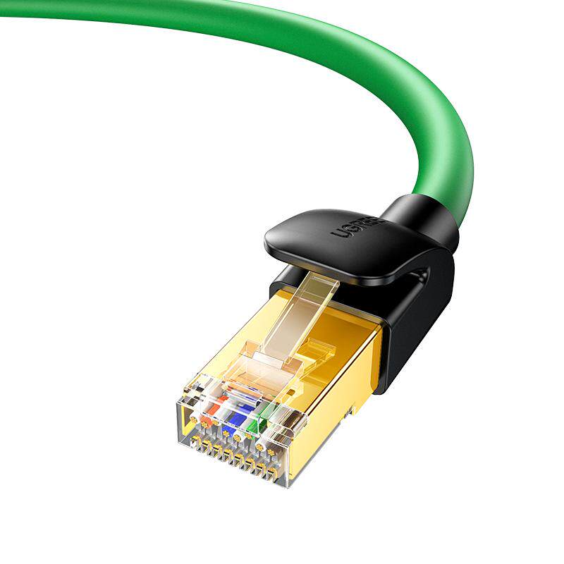 Green League Cat7 10 Gigabit Network Cable - 600MHz Shielded Industrial ...