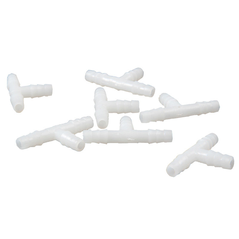 Plastic Connector Tee Elbow Straight Conversion Joint Hose Connection T ...