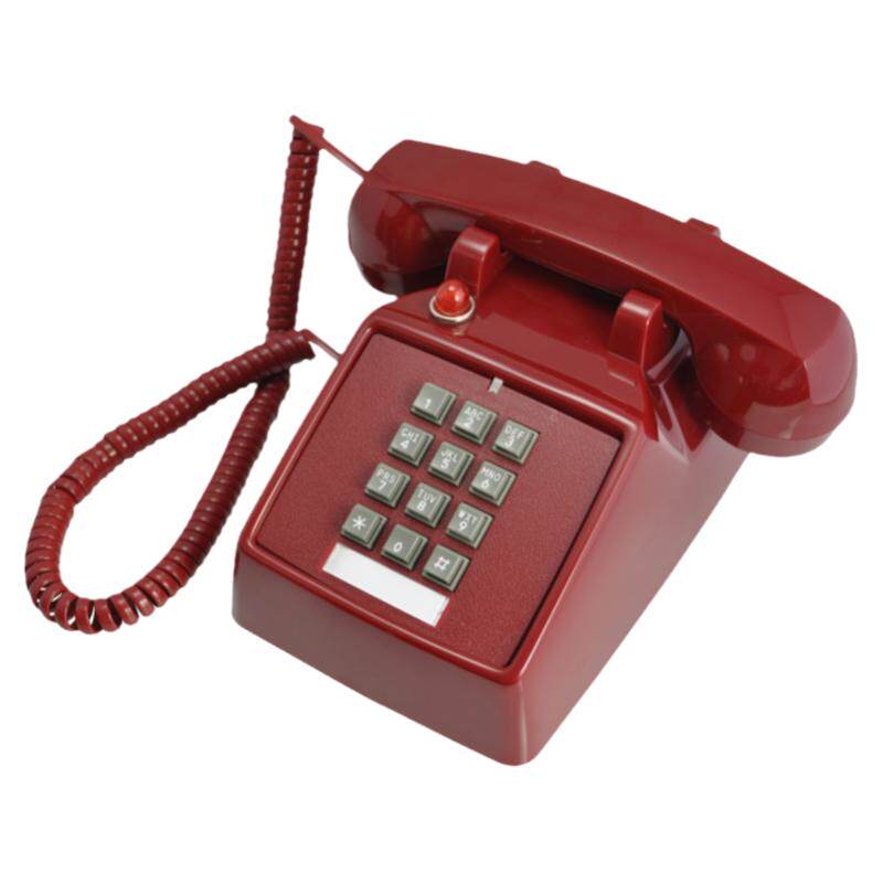 Bit old-fashioned antique telephone with retro mechanical ring tone ...
