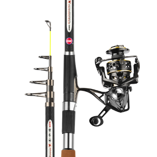 Gw Xintingtao Sea Fishing Rod Set - Super Hard Long Range Carbon Fiber Rod