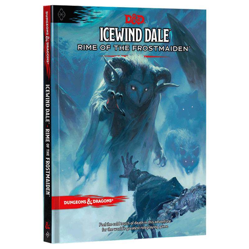 الزنزانات والتنينات icewind dale rime of the frostmaiden كتاب المغامرات، النسخة الإنجليزية الأصلية