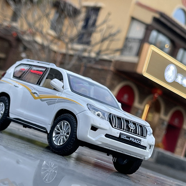 Caipa 1/24 Toyota Prado car model simulation off -road vehicle boy ...