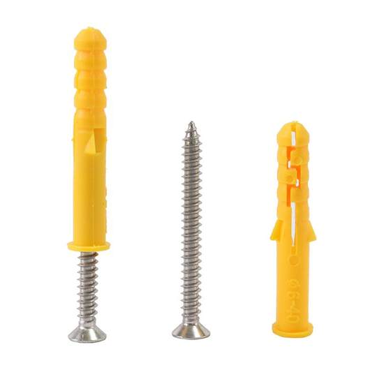 Small Yellow Croaker Plastic Expansion Tube - Self-Tapping Fixation