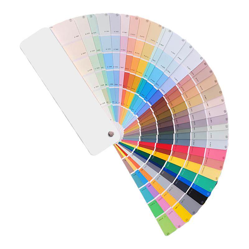 Color Pass Custom Color Card - National Standard 258 Colors