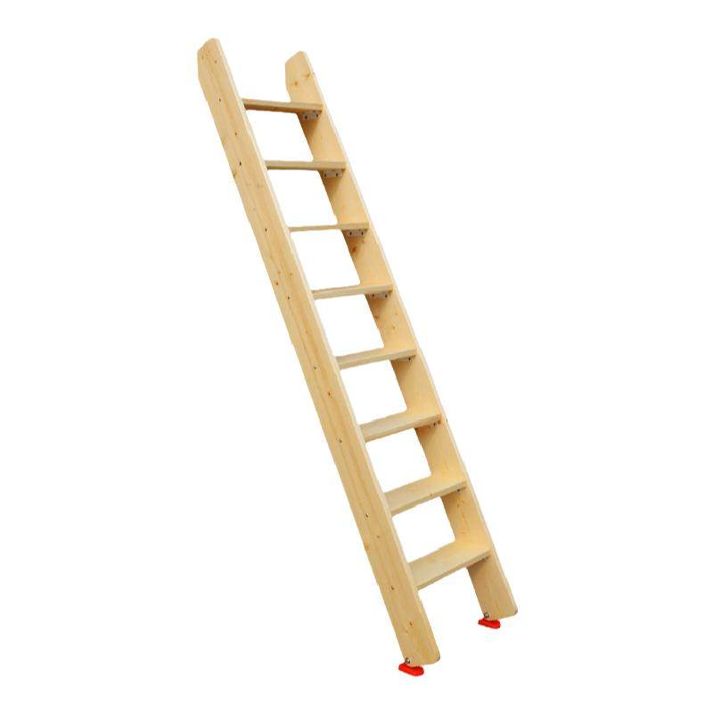 Dormitory Ladder - Solid Wood Bunk Staircase for Home