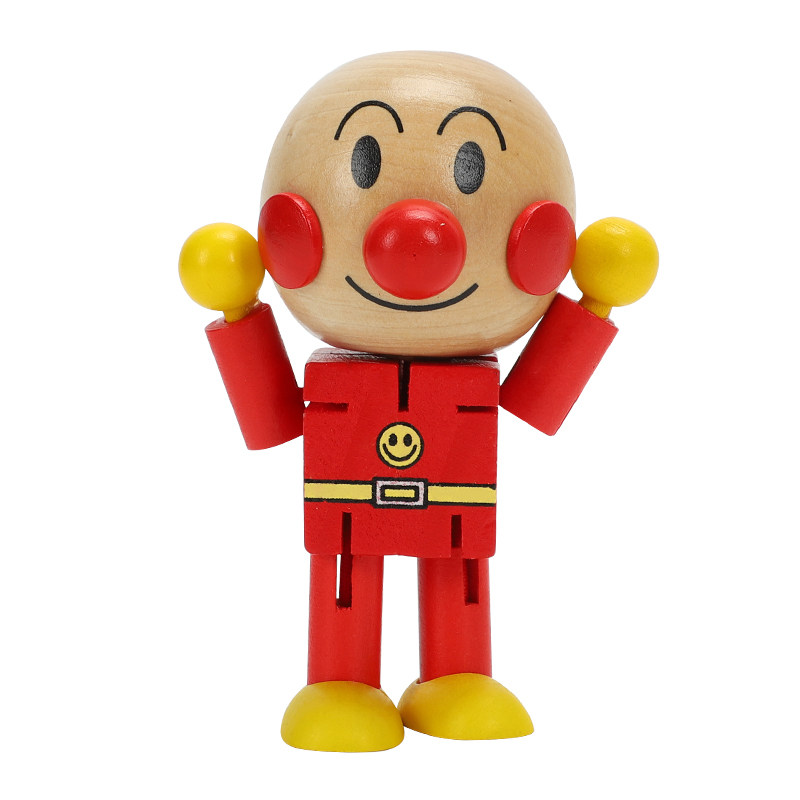 Anpanman Puppet with Movable Hands and Feet Cartoon Villain Toy Villain ...