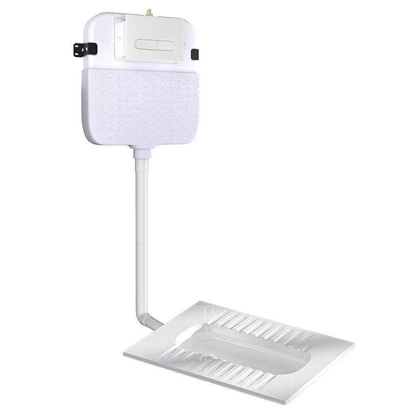 Jomoo Hidden Water Tank - Embedded Squat Toilet - In-Wall Flush Tank