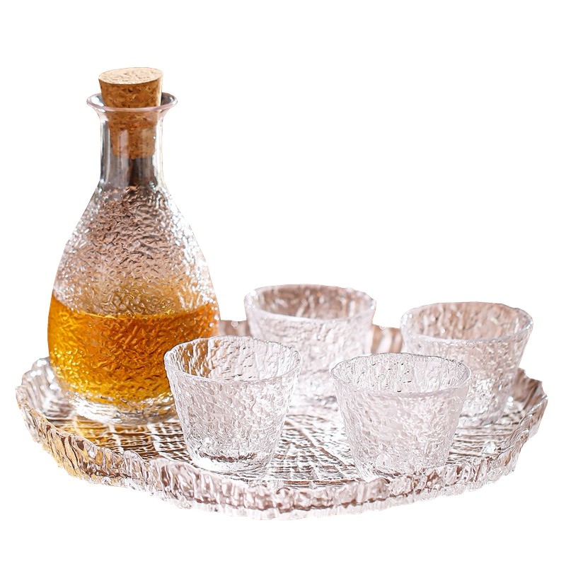 Ensemble de Sake Japonais - 4 verres à shooter - 51-100ml