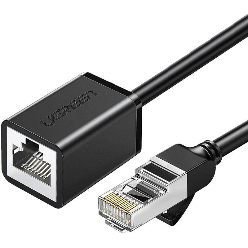 Kabel ekstensi kabel jaringan hijau konektor ekstensi broadband rj45 ...