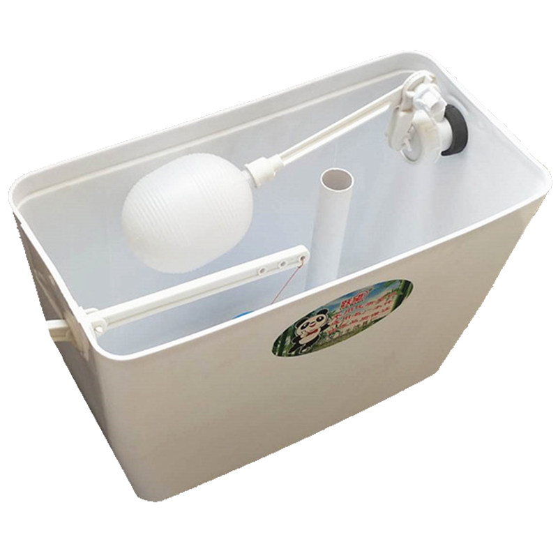 Girlos 32 Squat Toilet Flushing Tank - Plastic Hand-Pull Water Tank