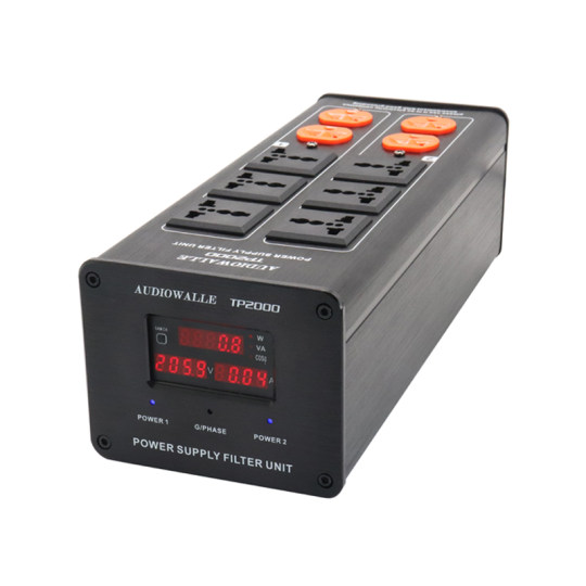 Audiowalle TP2000 Power Filter Socket Purifier with LED Display and ...