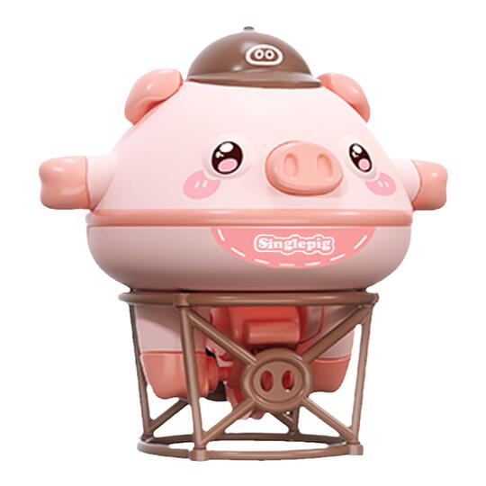 Distant Blue Balanced Pig Tumbler Toy - Early Education Gyroscope