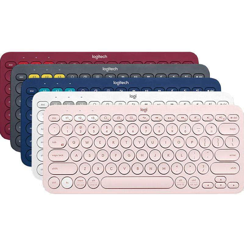Logitech K380 Wireless Bluetooth Keyboard for Apple iPad, Tablet, and ...