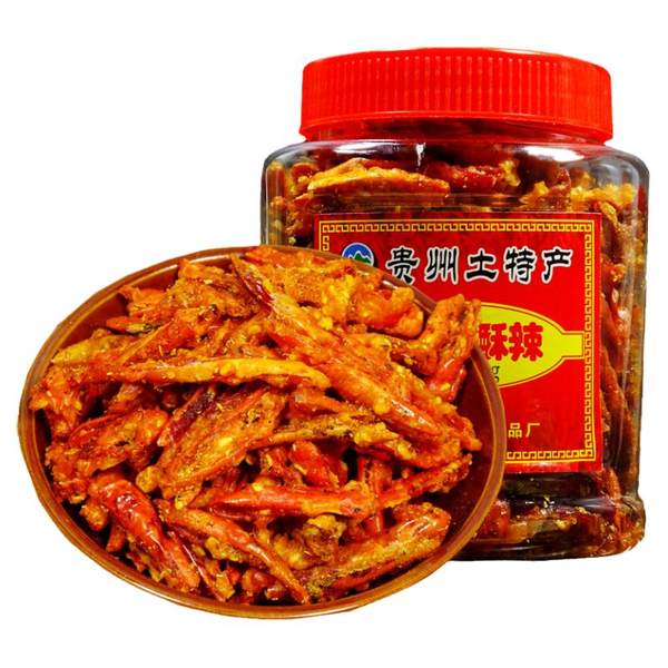 Guizhou crispy pepper fried spicy dried chili | Gesang Snack