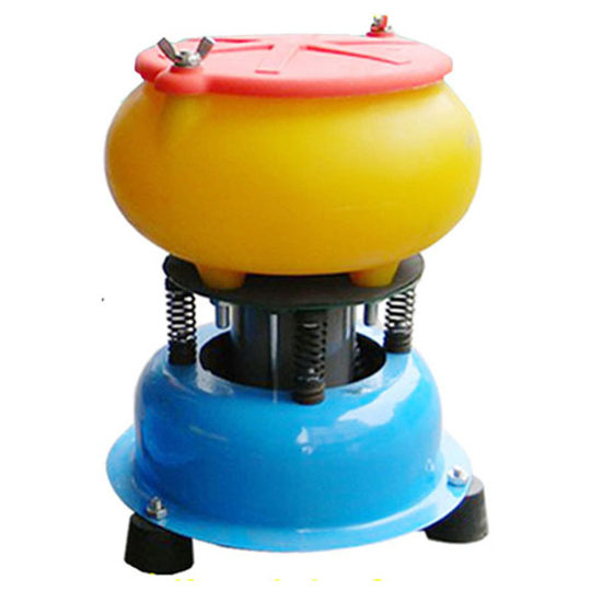 Jade Pu Shock Barrel Polishing Machine - Small Vibration Grinder for ...