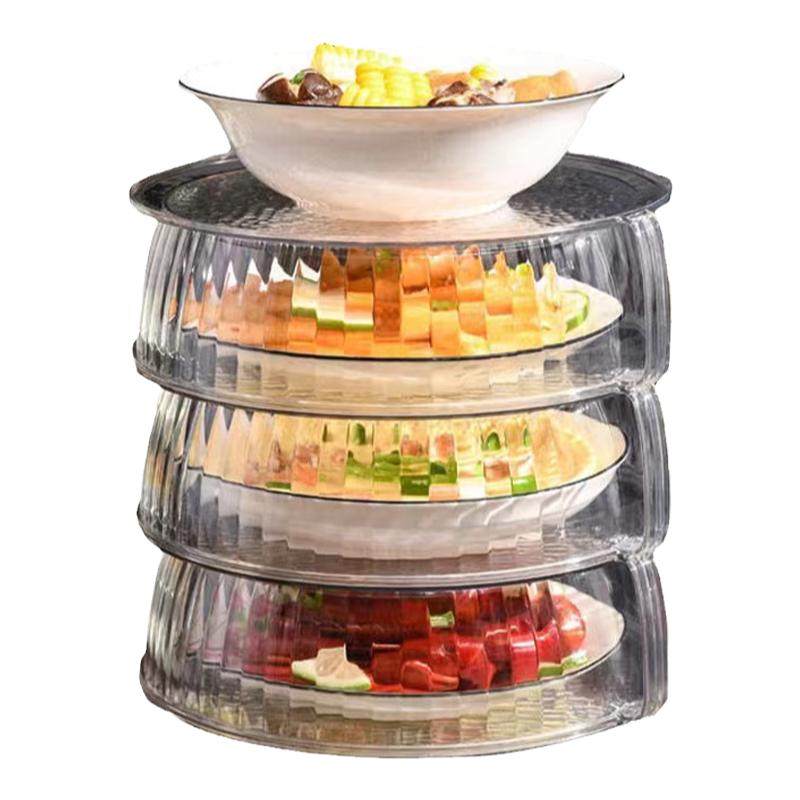 Nordic Style Kitchen Vegetable Cover - Multi-Layer Food Storage
