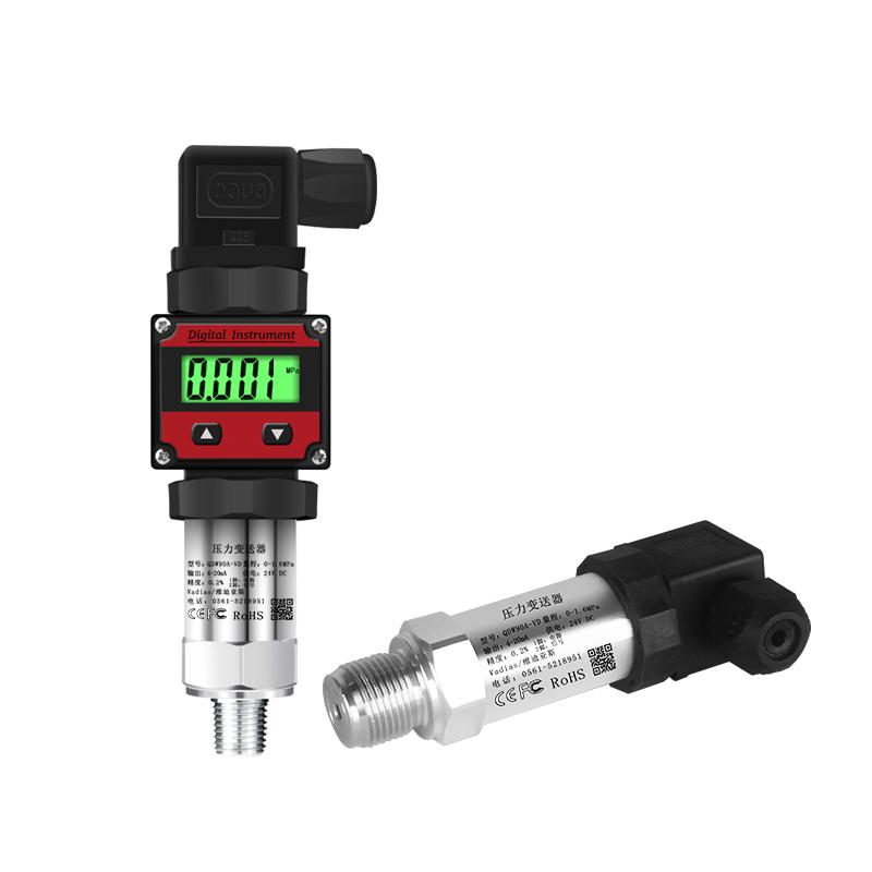 Vadias Digital Pressure Transmitter 4-20mA Water/Hydraulic Sensor Qdw90a-vd