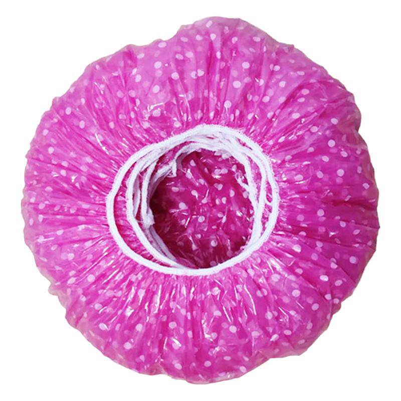 Thickened PE Shower Cap - Universal Fit for Long Hair, Women & Children