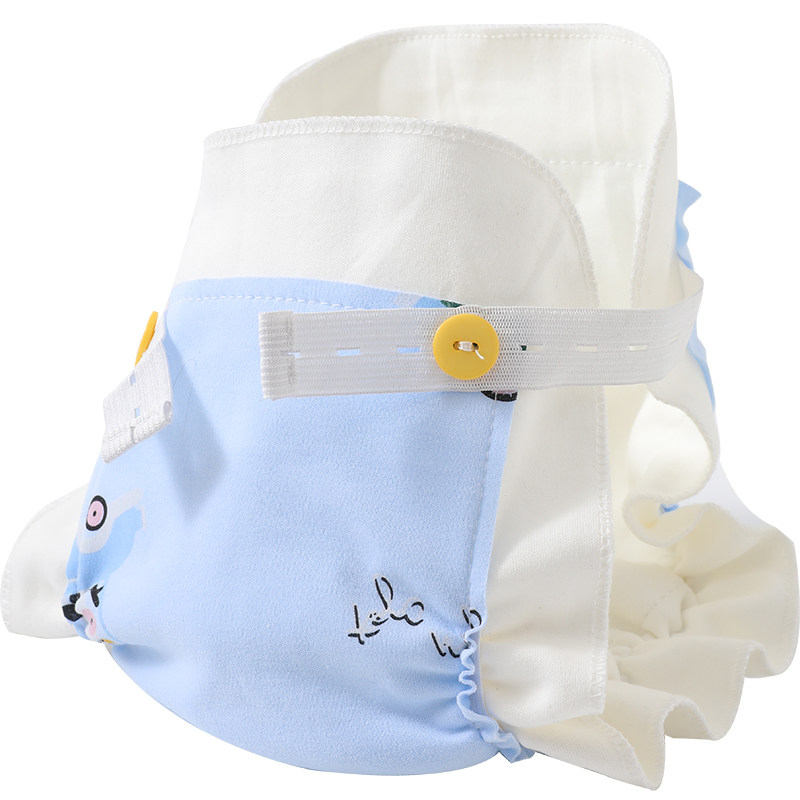 Diaper Baby Washable Urine Ring: Newborn Pure Cotton One-Piece Diaper ...
