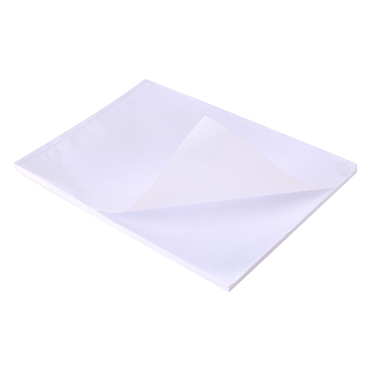 16K Självhäftande Kopierpapper - A4 Transparenta Tunna Ark