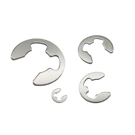 304 Stainless Steel E-Type Retaining Ring - Multiple Sizes