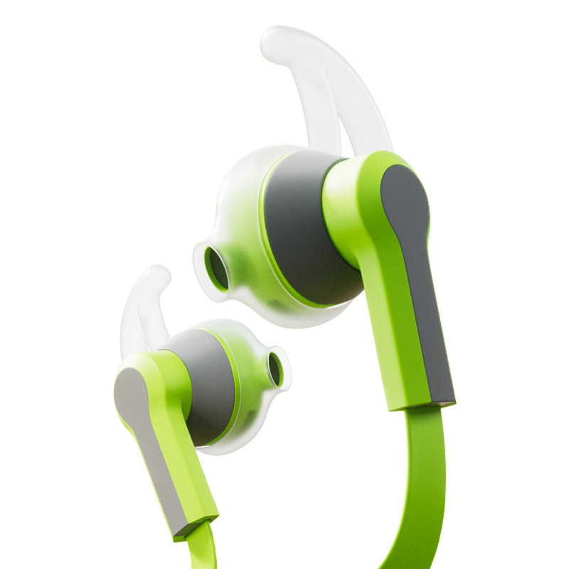 Running Sports Wired Headphones with Round Hole Head 3.5mm Mobile Phone ...