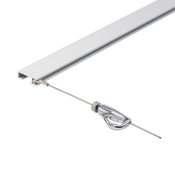 Picture hanger track stainless punch-free hanging wire connector | Ming ...