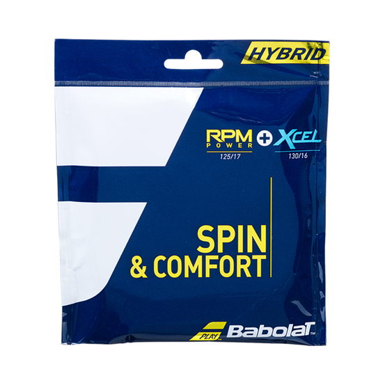 Babolat RPM Power + Xcel Polyester Tennis String - 281038