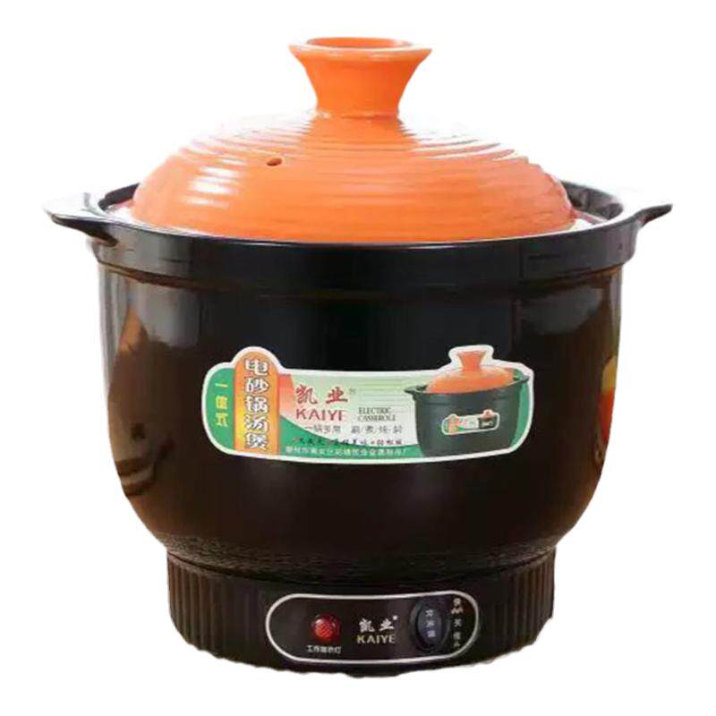 Kaiye Electric Stew Pot 5-6L Ceramic Casserole - Multi-Function for ...