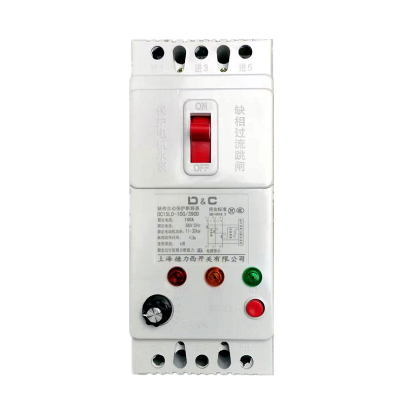 Disjoncteur Triphasé D&C Dz15d 40A/100A Protection Moteur