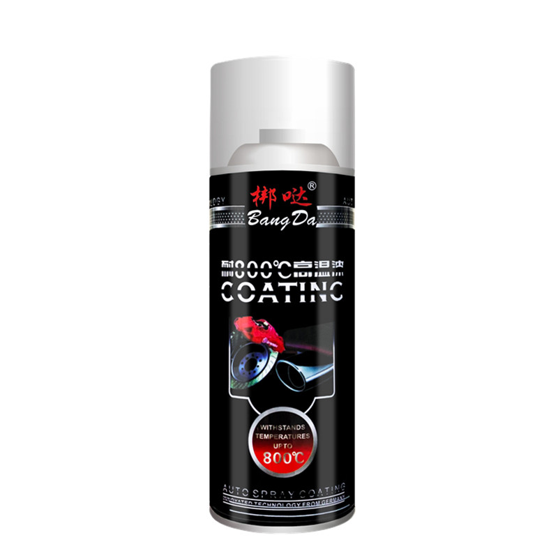 High-Temperature Spray Paint - Black Silver | Anti-Corrosion, Anti-Rust ...