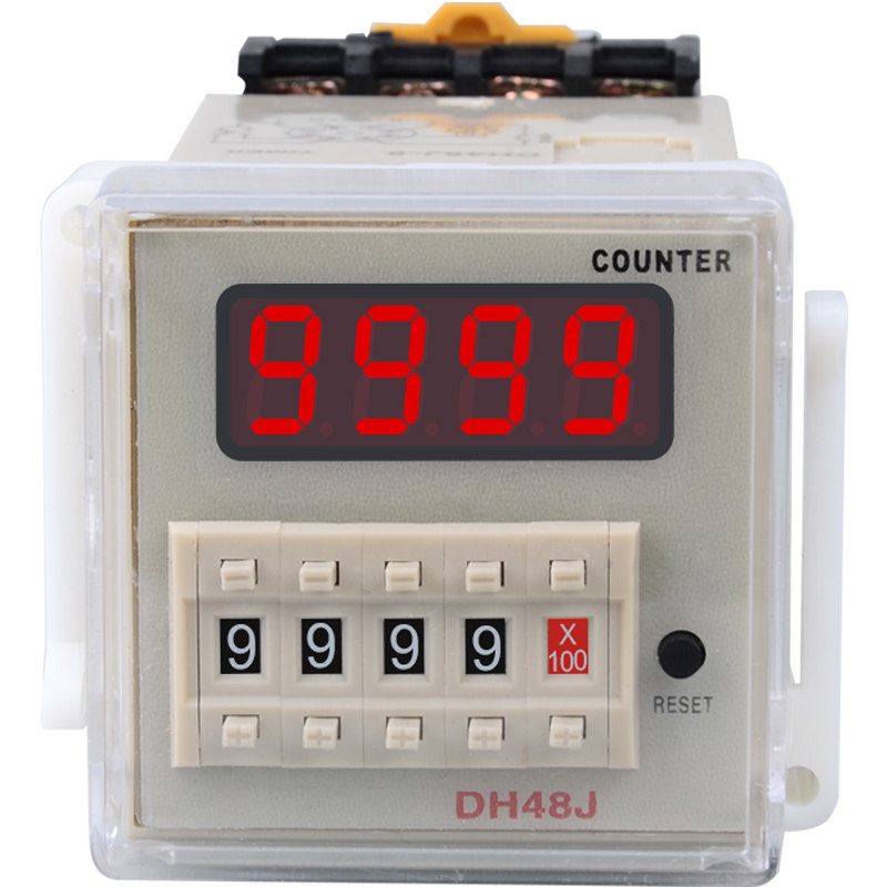 Zycn DH48J-8 Digital Counter Relay 12V 24V 220V