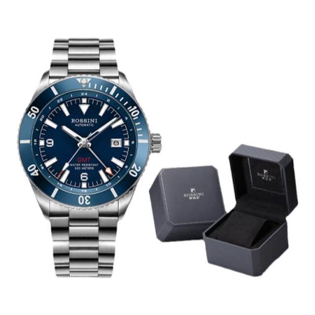 Rossini watch men's mechanical watch 300 meters waterproof luminous ...