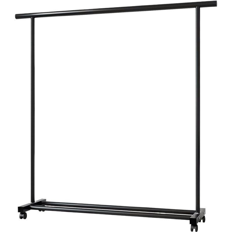 Gu Chen Iron Floor Clothes Drying Rack with Wheels - Bedroom/Living Room