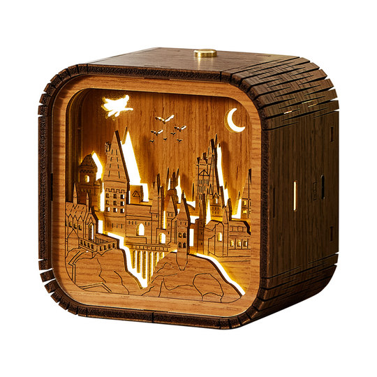 Harry Potter Music Box | Wooden Birthday Gift for Girls and Boys