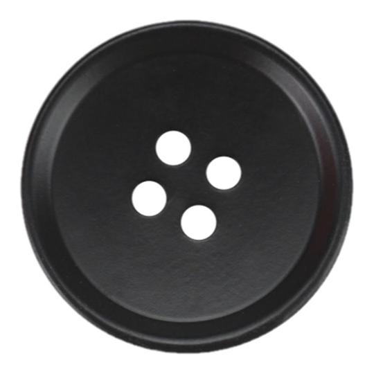 Kancing Resin - Hitam - Kafeo