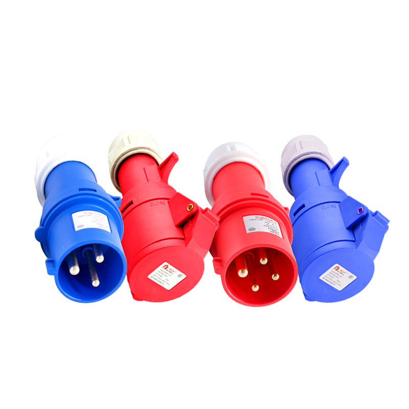 Delixi Industrial Coupler Aviation Plug and Socket Connector 3 Core 4 ...