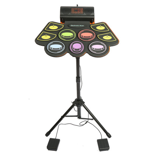 Hand-Rolled Portable Electric Drum Kit for Home Practice - Beginner ...