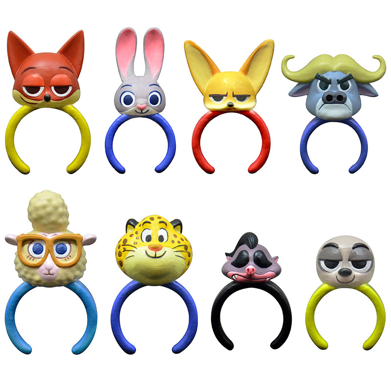Zootopia Nick & Judy Cincin Gacha - Lioh Toy