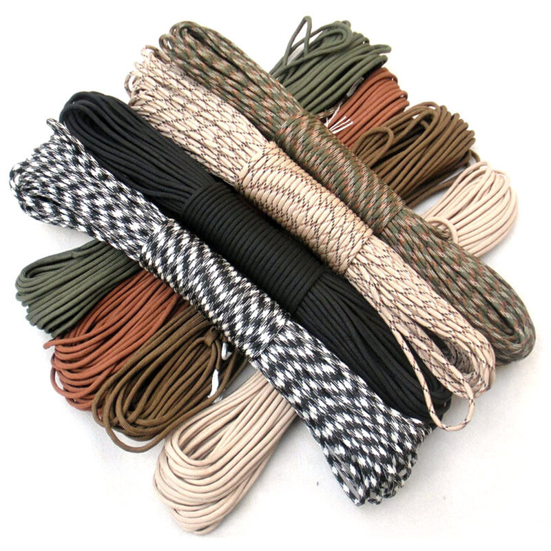 7-Core Wilderness Survival Umbrella Rope | 31m Outdoor Paracord for ...
