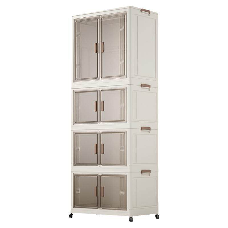 Simple Wardrobe Installation-Free Storage Cabinet Children's Wardrobe ...
