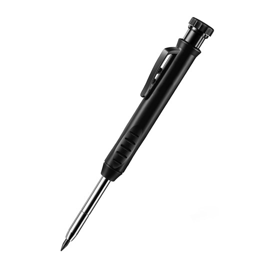 Carpentry Pen Set: Adjustable Metal Graphite Refill