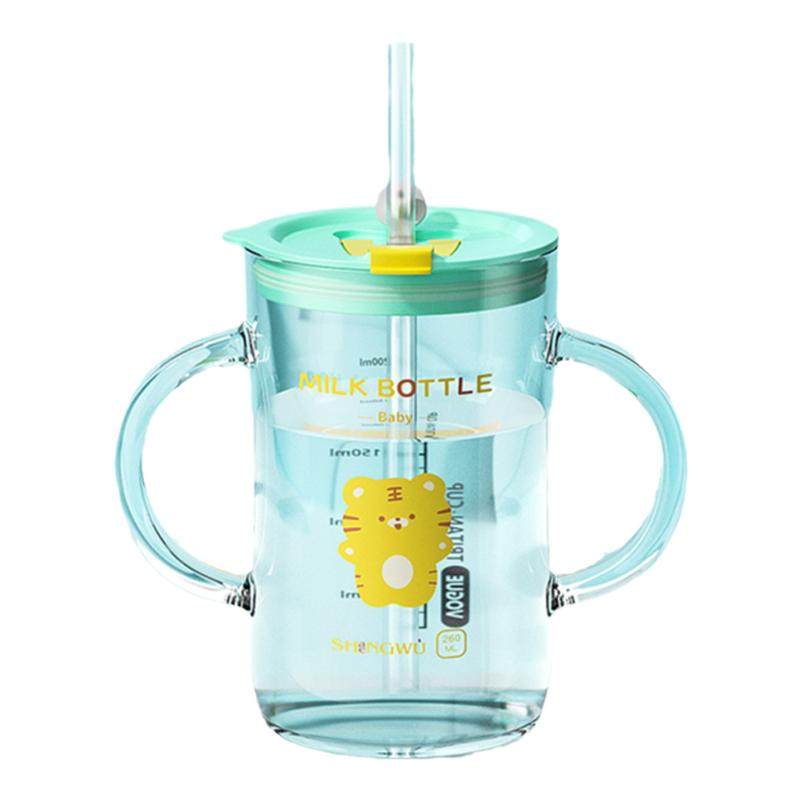 Anti-fall Tritan Milk Cup for Children | Scale Portable Baby Breakfast ...