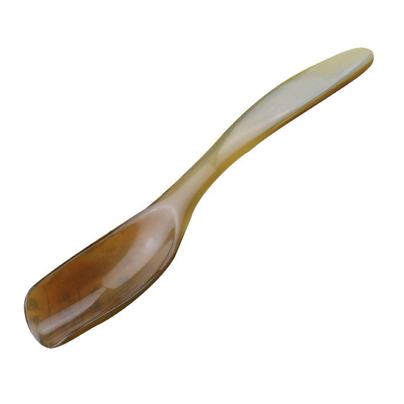 Mizo Handmade Yak Horn Tea Scoop - Tea Spoon for Ceremony & Wellness