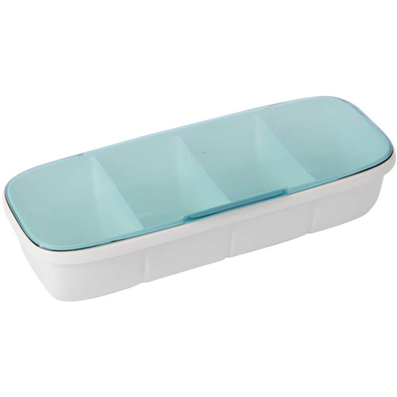 Camellia Japanese-Style Seasoning Box - 4-Piece Kitchen Storage Set
