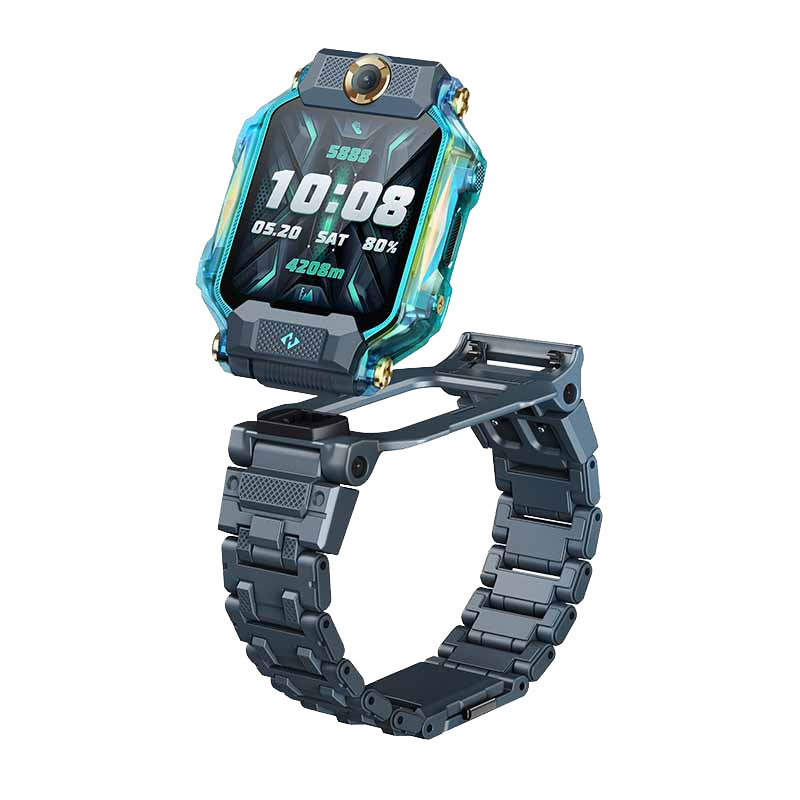 Little genius z7s barnetelefonklokke z8 med dobbeltkamera for gutter og ...